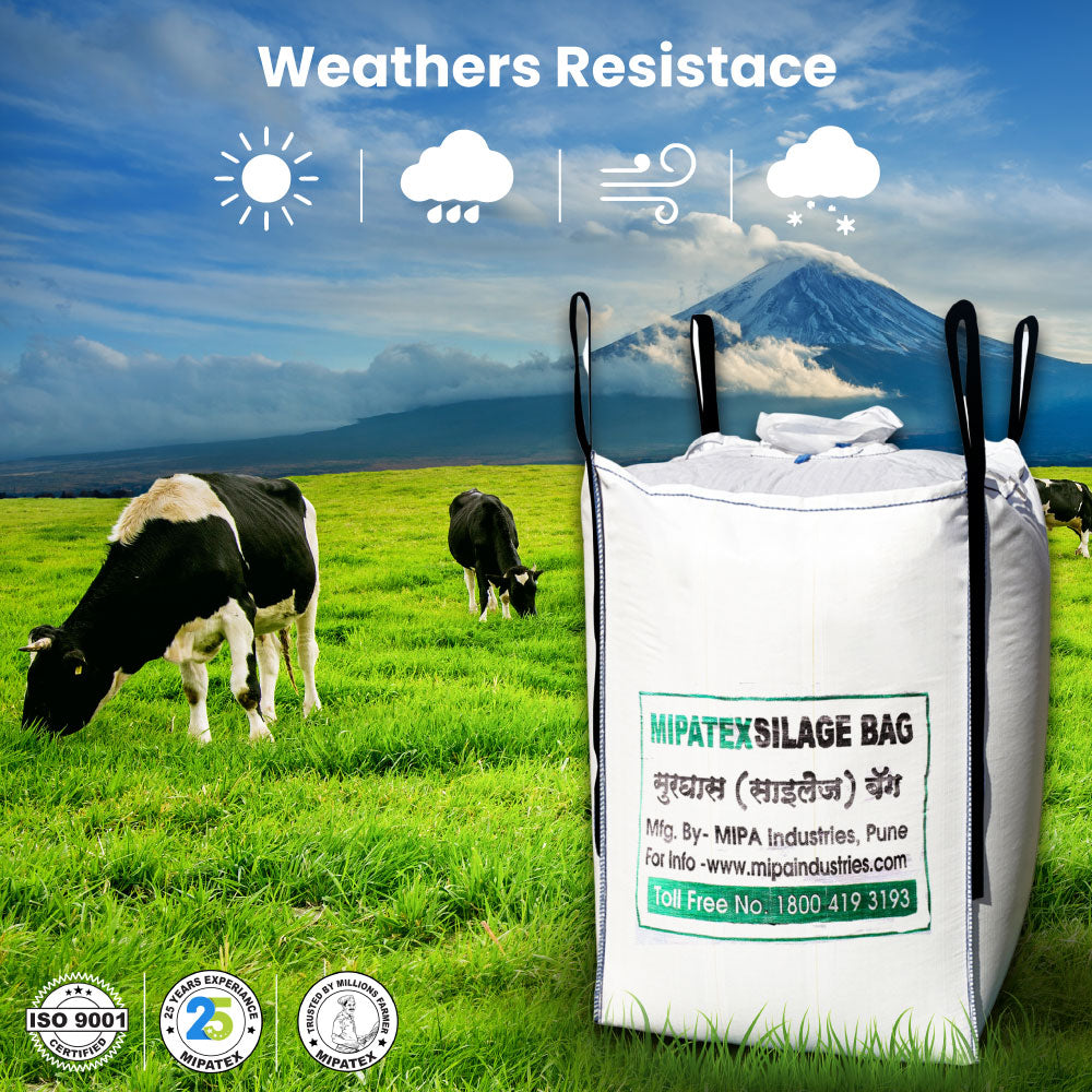 Mipatex pp silage bag with inner liner, murghas bag, durable, uv ...
